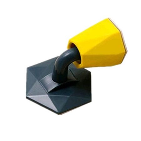 Non Punching Plastic Door Hook Silent Cushion Rubber Floor Suction Door ...