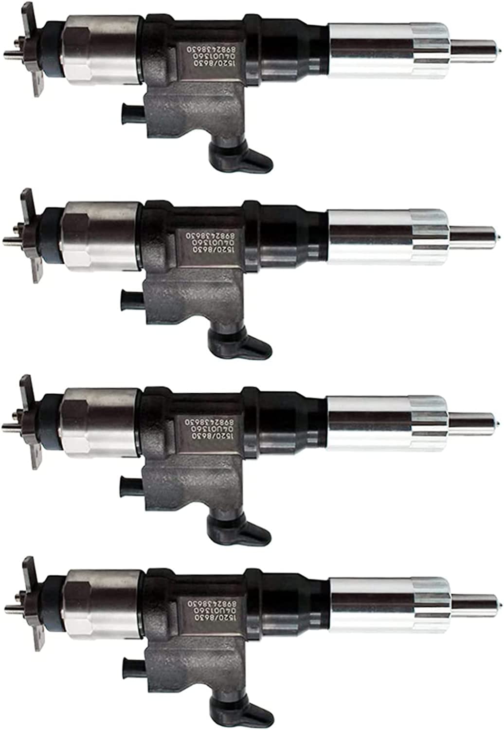 Seapple 4PCS Fuel Injector 095000-1520 Fit For ISUZU 4HK1 6HK1 Engine ...