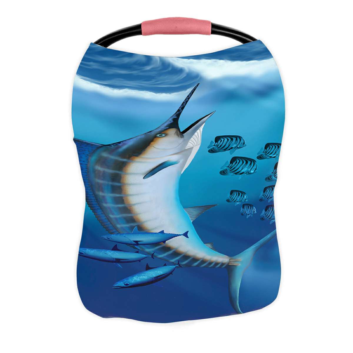 ECZJNT Marlin Fish Small fish scatter Nursing Cover Baby Breastfeeding ...