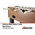Atomic Gladiator 56" Foosball Table with Internal Ball Return System ...