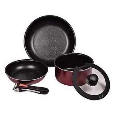 Lodge Nonstick Cooking Pot & Pan Sets - Pre-Seasoned Cast Iron 6pc ...