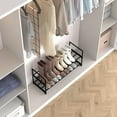 6 Tiers Metal Shoe Rack,Adjustable Shoe Shelf Storage Organizer with ...