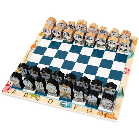 Kids Quality Handmade Wooden Game International Set, Cartoon Three ...