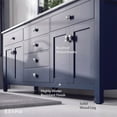 Totti Artemis 72 Inch Blue Transitional Double Sink Bathroom Vanity ...