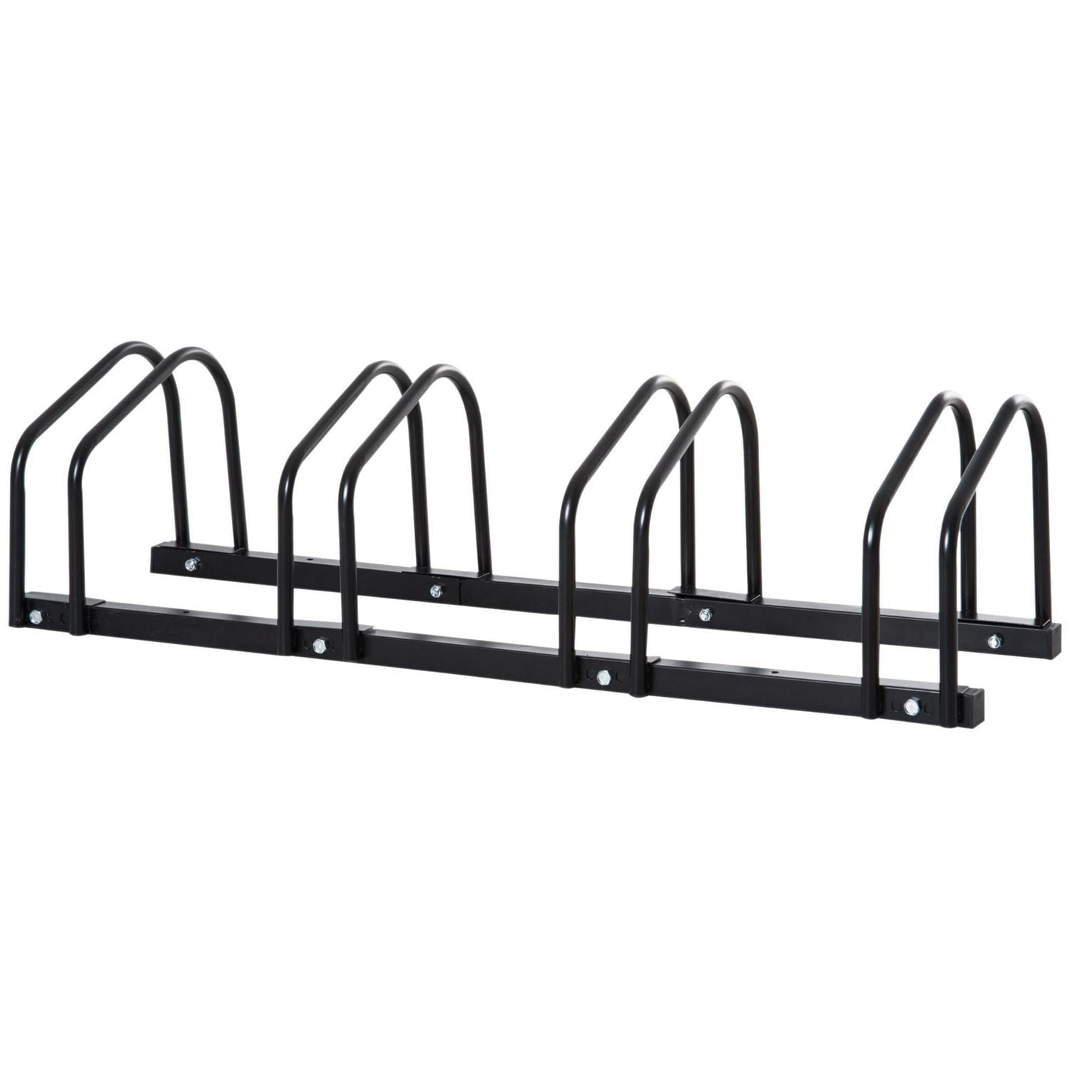 Click here for Homcom 4-Bike Bicycle Floor Parking Rack Cycling S... prices