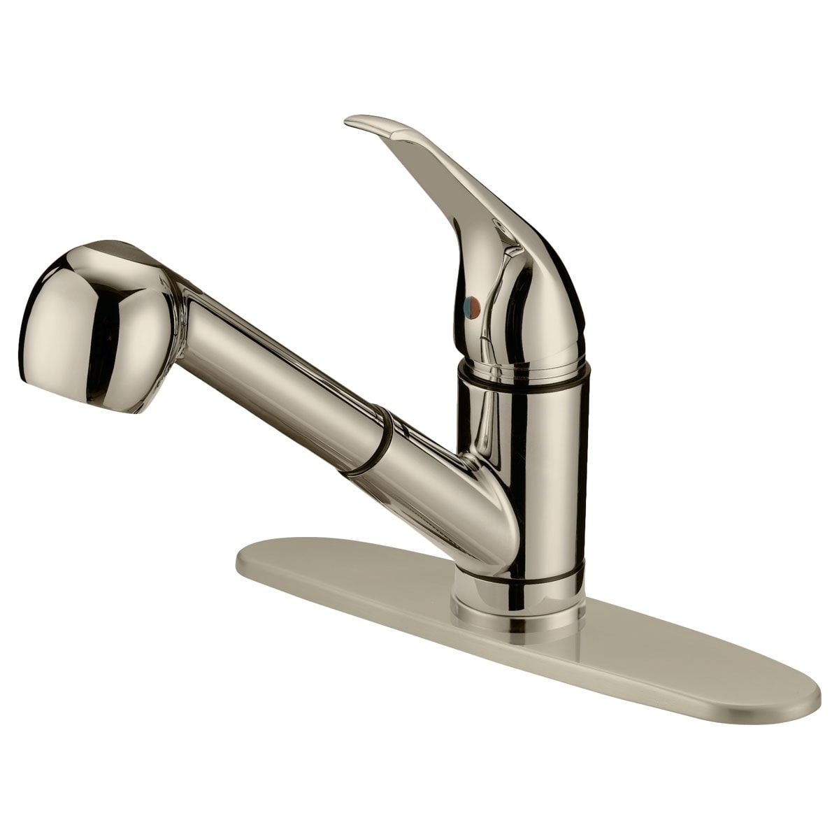 LessCare LK3B Brushed Nickel Finish Kitchen Faucet - Walmart.com