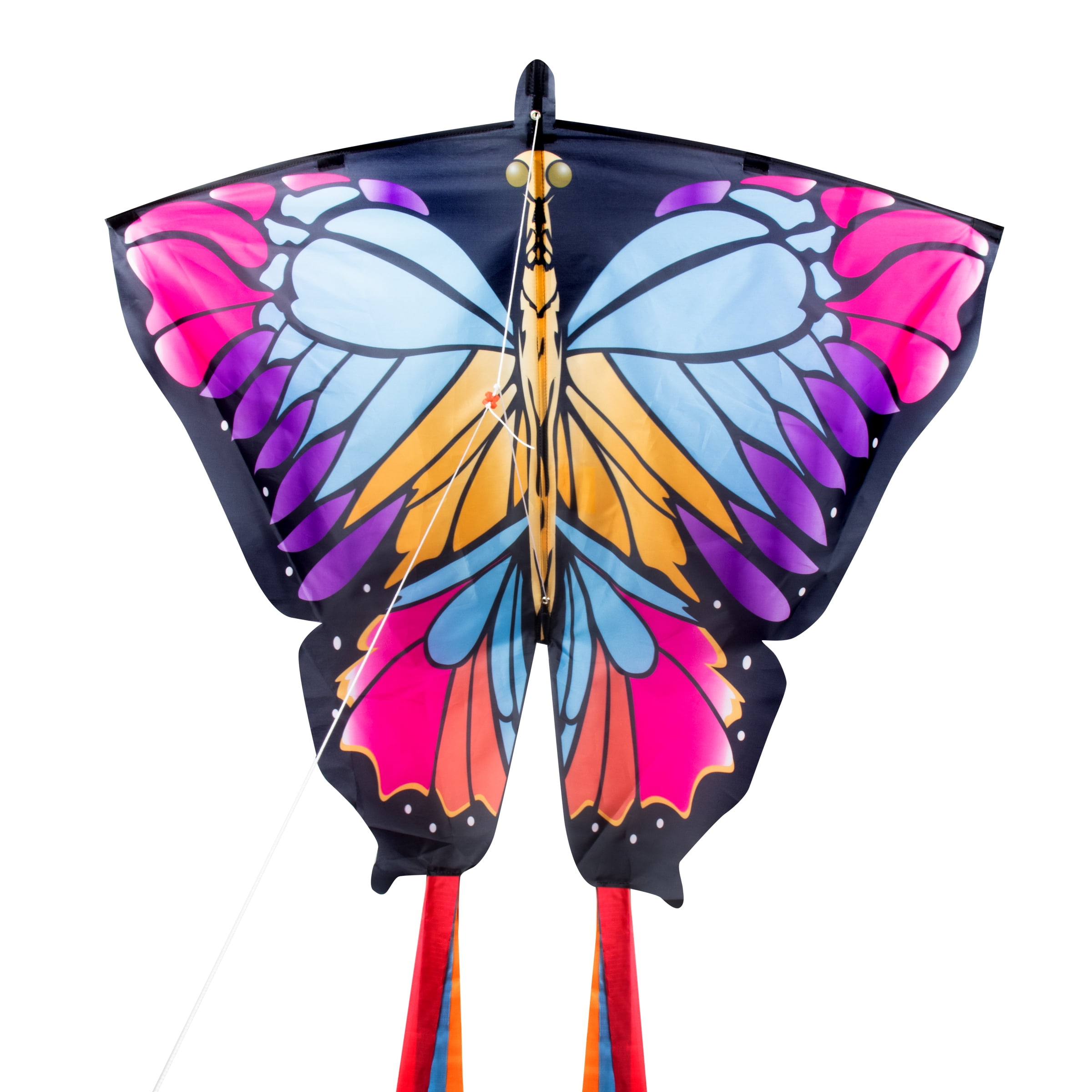 EOLO KITES Ready2Fly 38 in 3D POP UP Blue Butterfly Kite with Sport Bag ...