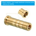 38 Grain Archery Arrow Insert, 6 Packs Insert Screw Copper Brass Arrow ...