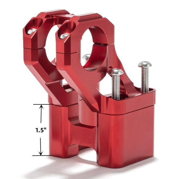 Tarazon Handlebar Risers 1.5" Extension Bars for Sur-ron Light Bee LB X ...