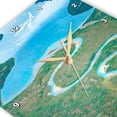 3drose, Alaska, Katmai National Park. Aerial View of Glacial Lake ...
