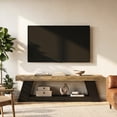 Tribesigns 82.6 Inch TV Stand with Storage for TVs up to 85 ...