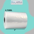 2.75 Mil Clear Heavy Duty Auto Fill Poly Bags LDPE - 3"x3" (2500 Bags ...
