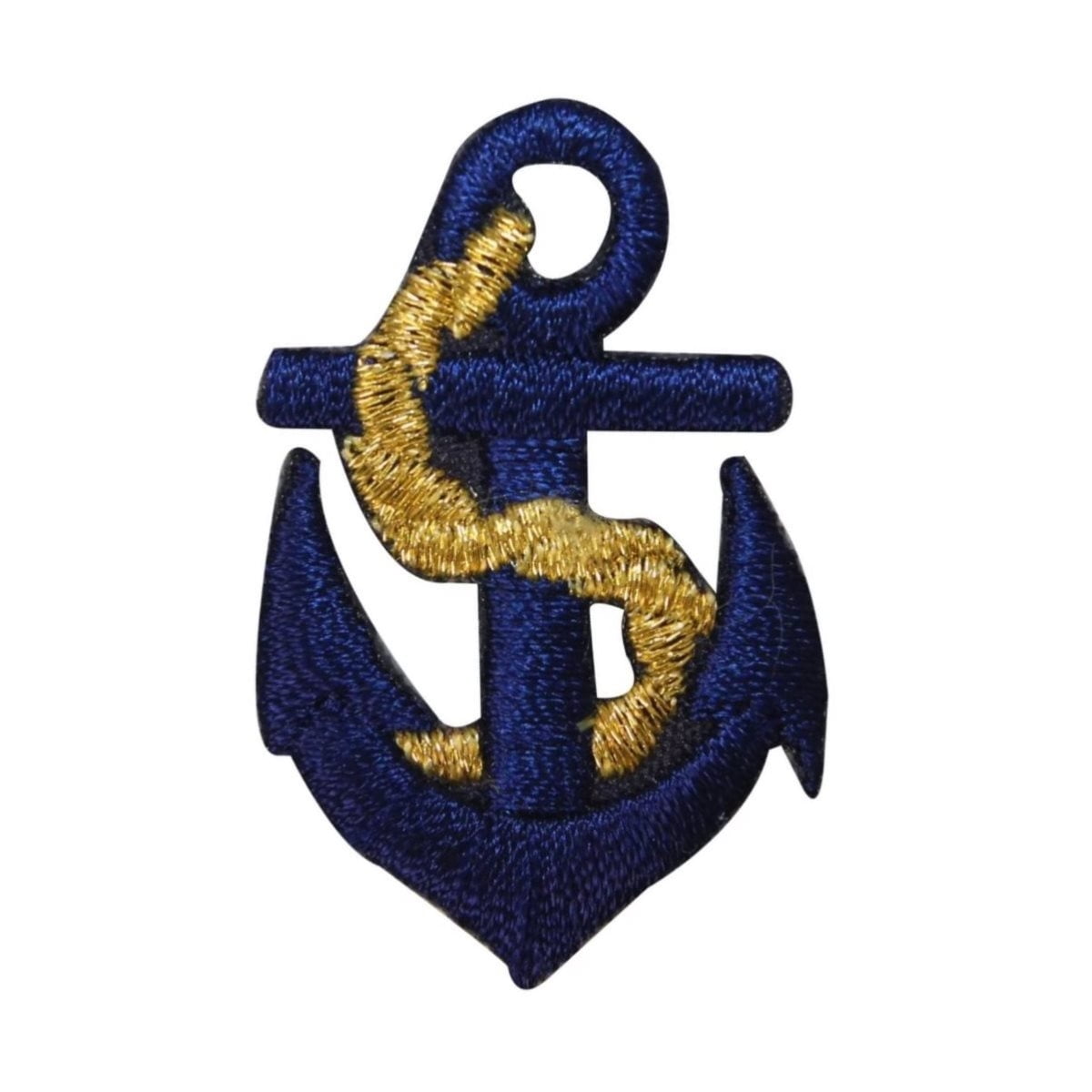 ID 2683 Navy Anchor Patch Boating Symbol Sail Boat Embroidered Iron On ...