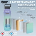 Healthy Human Stainless Steel Curve Water Bottle - Leak Proof Lid ...