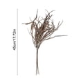 Artificial Coral Grass Bunch – Natural Look Dried Style Faux Foliage ...