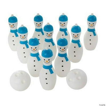 Holiday Snowball Bowling Game, Toys, Christmas, 9 Pieces - Walmart.com