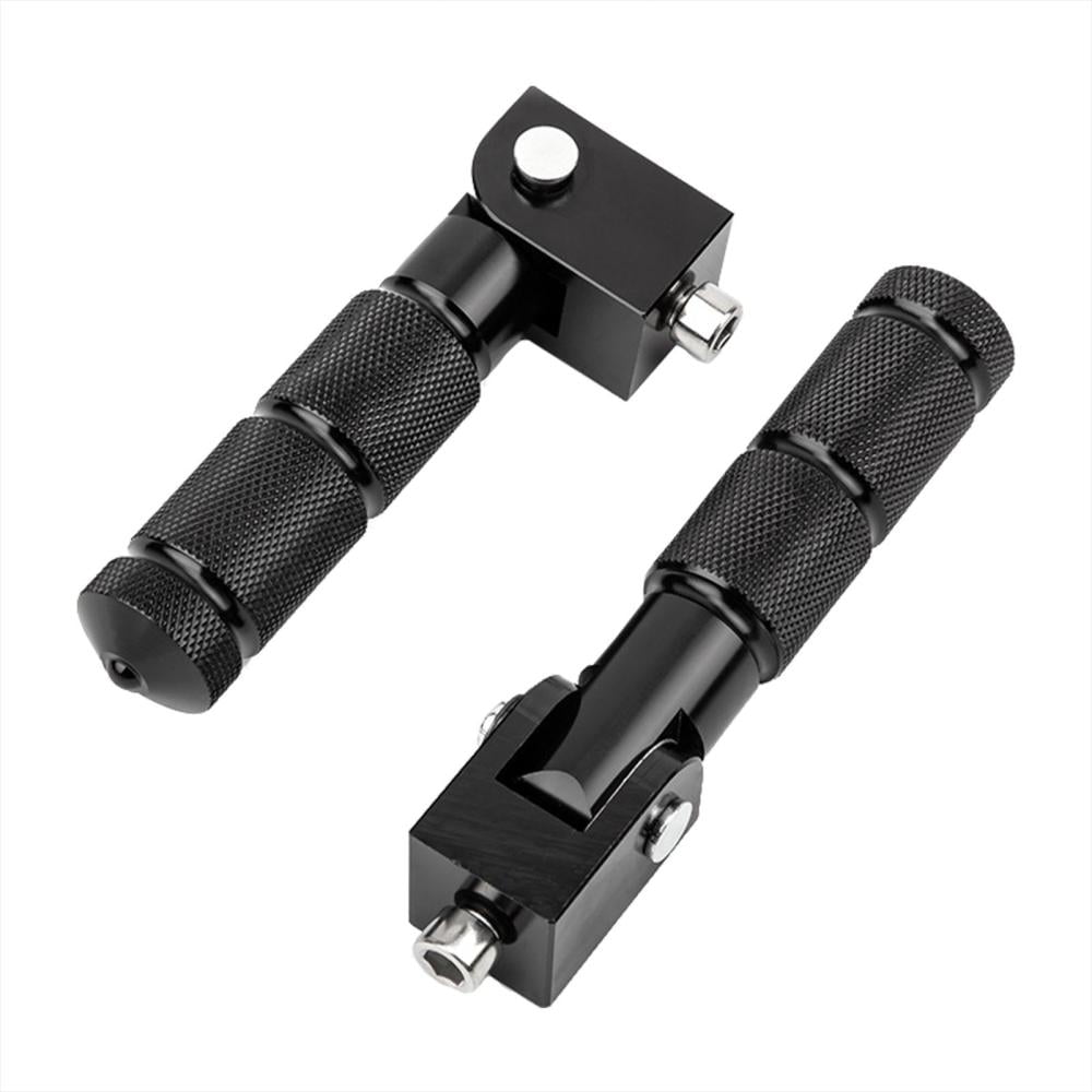 Motorcycle Foldable Foot Pegs | Universal 90 Degree Fixed Folding ...