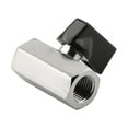 1/4" Threaded Ball Valve Switch for Air Compressor, Water, Gas and Oil ...