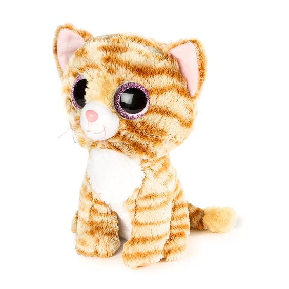 Ty Beanie Babies - TABITHA the Cat 6" (Glittery Eyes) (NO TY HANG TAG ...