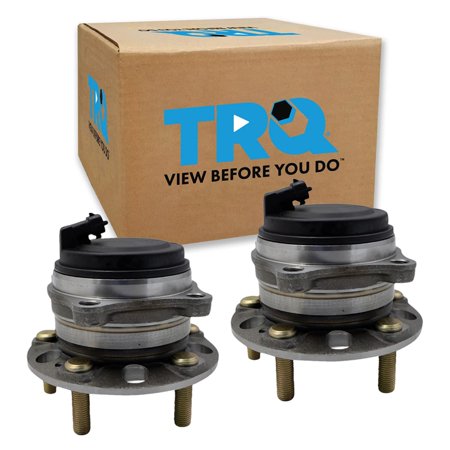 TRQ Rear Wheel Hub Bearings Assembly Set Compatible with 2020-2023 ...