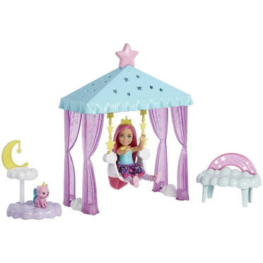 Barbie Club Chelsea Bedtime Doll and Bedroom Playset - Walmart.com