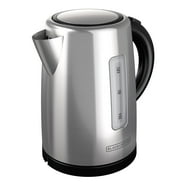 Farberware Stainless Steel 1.7 Liter Electric Tea Kettle, Silver ...