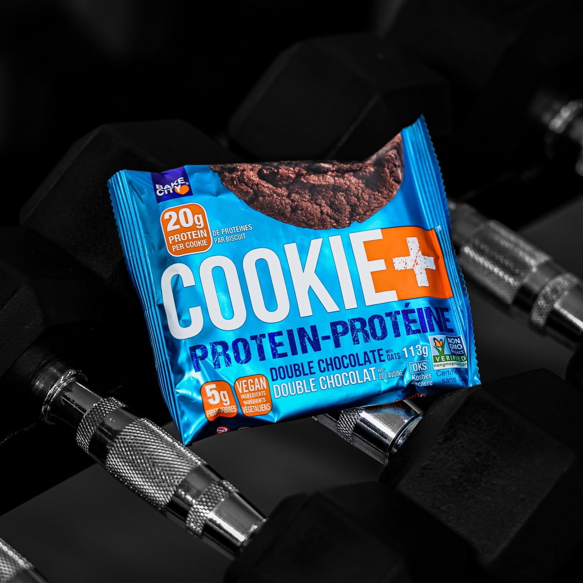 Galleta de Proteína Doble Chocolate con Avena Bake City 12 Pack | Walmart en línea