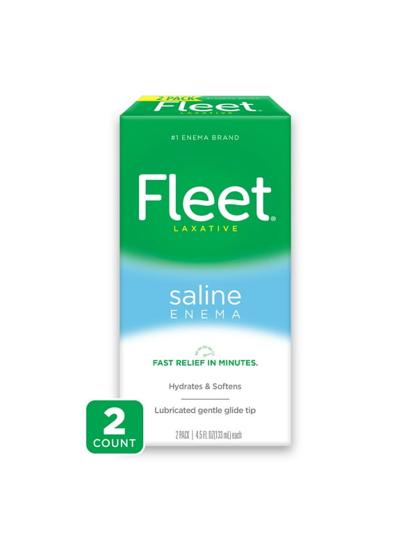 Fleet Saline Enema in Laxatives - Walmart.com
