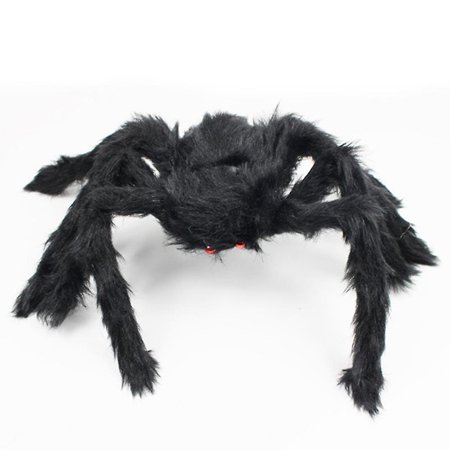 Halloween Spider Decorations Realistic Scary Hairy Spiders Props For ...