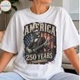 CLOTEX America 250 Years Funny Shirt, Guitar Tee, 1776 2026 Vintage ...
