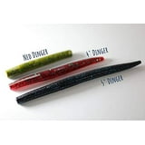 YUM Dinger Fishing Lure Soft Bait Black 5 in - Walmart.com