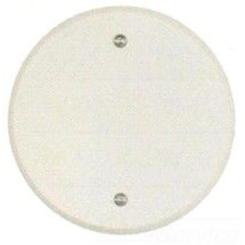 BWF CC-4WV Ceiling Outlet Cover, Round, Aluminum, For 4 in Outlet Box ...