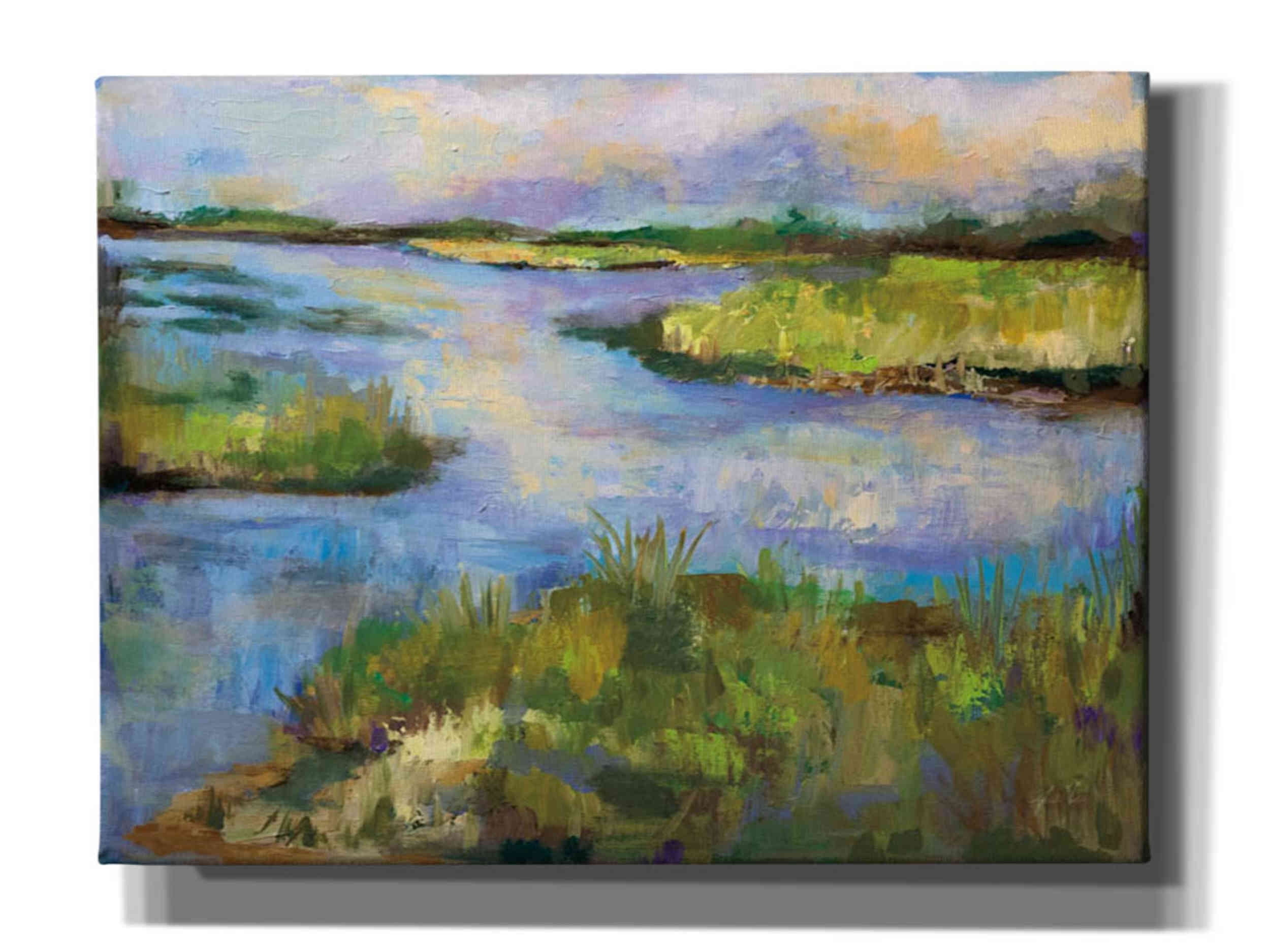 Epic Graffiti "Connecticut Marsh" by Jeanette Vertentes, Canvas Wall ...