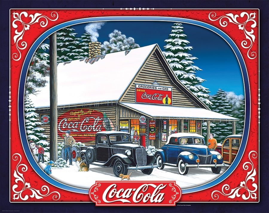 Springbok's 1500 Piece Jigsaw Puzzle Coca-Cola Holiday Tidings - Made ...