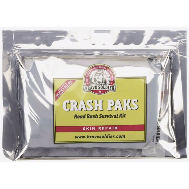 Brave Soldier Crash Paks Road Rash Survival Kit - Walmart.com