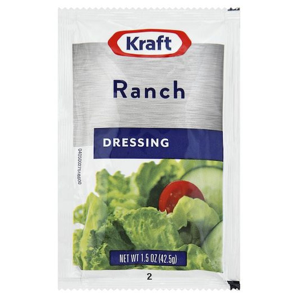 Kraft Ranch Dressing, 1.5 Ounce -- 60 per case. - Walmart.com