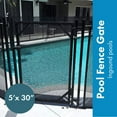 Free Shipping! WaterWarden 5' x 30" Pool Safety Gate, Self-Closing, UL ...