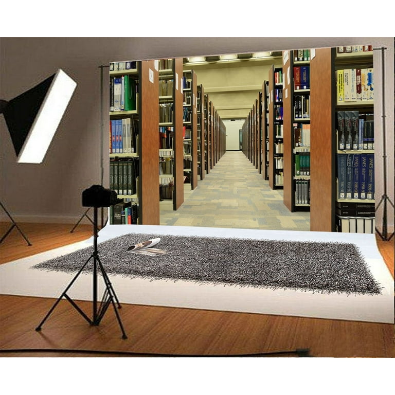 School Library Background Wallpaper