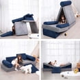 STAHMFOVER 10PCS Play Couch Sofa for Kids Convertible Creative Toddler ...