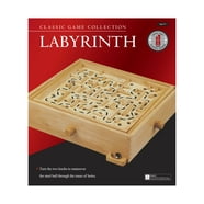 Labyrinth Wooden Maze Game with Two Steel Marbles, Puzzle Game by Hey ...
