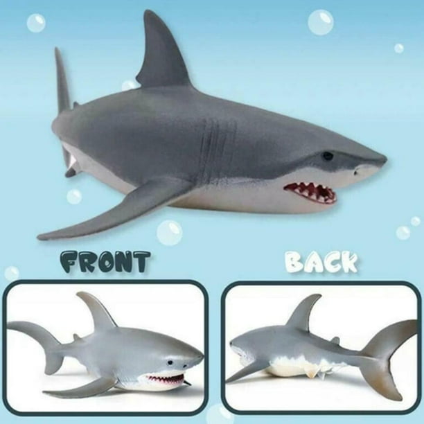 Jiaia Lifelike Shark Toy Realistic Motion Simulation Animal Model For Kids Baby Shark Toys For 3 4 5 6 12 Years Old Boys Toddlers