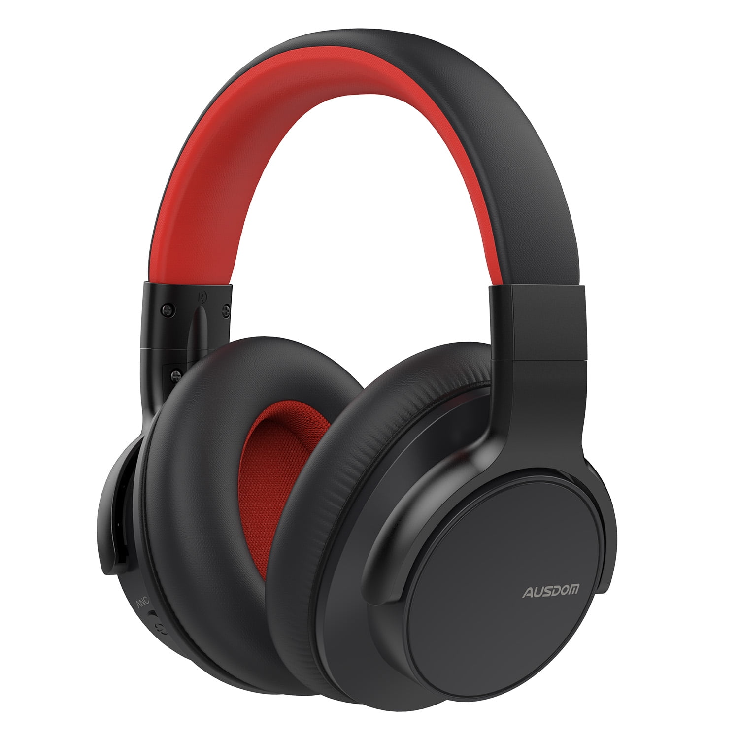 Ausdom E7 Active Noise Cancelling Headphones,Wireless over Ear Bluetooth 5.0 Headsets with Mic ...