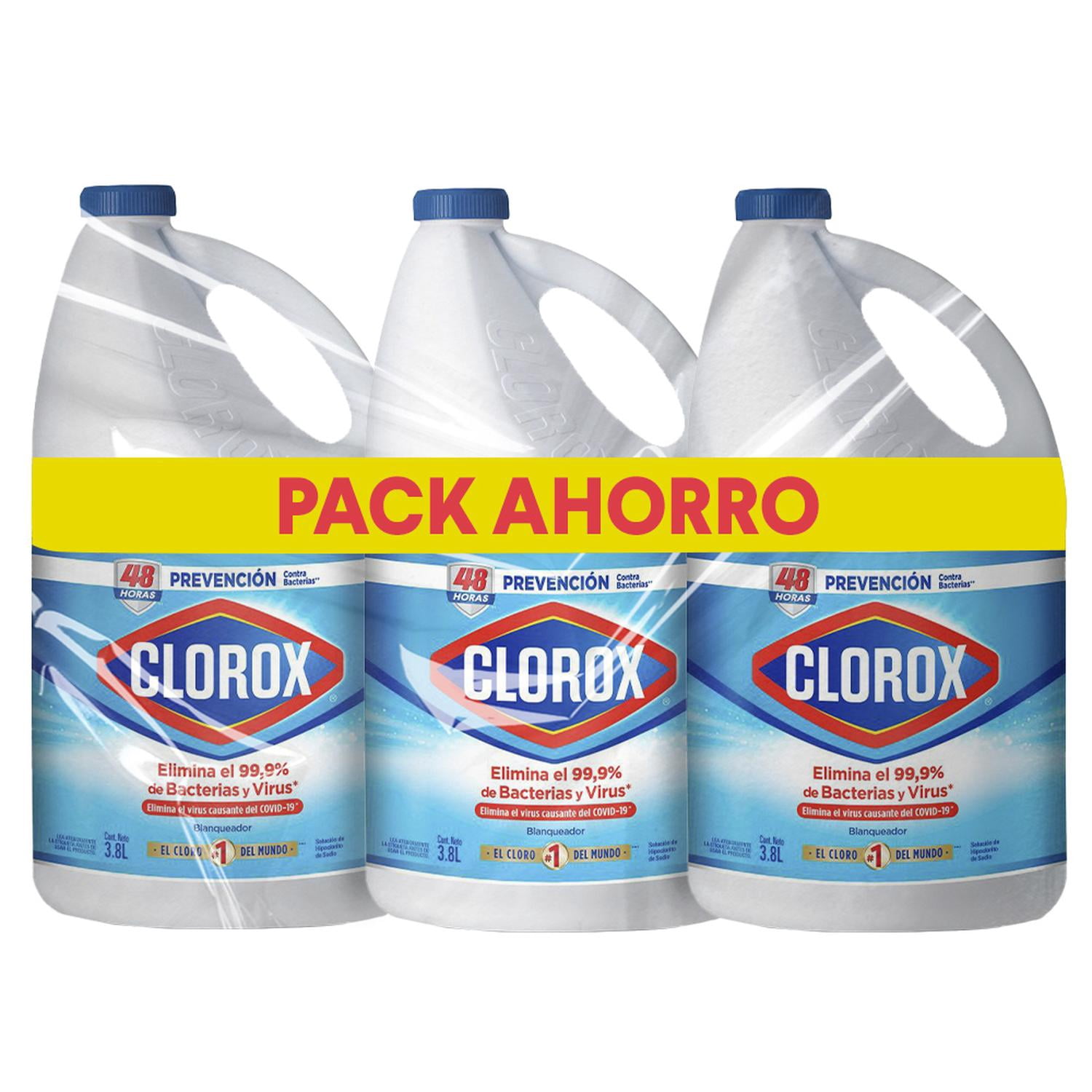 Triple Pack Clorox Concentrado 3.8L | Walmart en línea