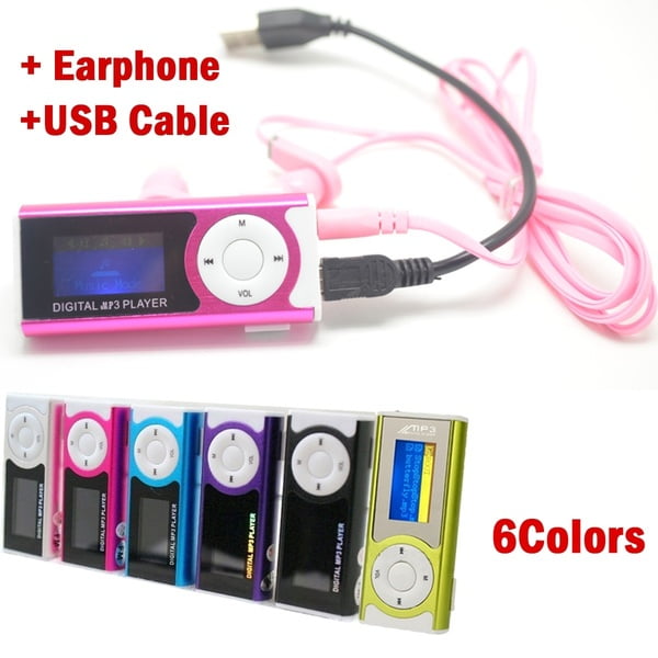 Digital Music MP3 Player Mini USB OLED Screen player; Mini MP3 Support ...