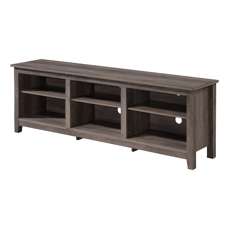 Progressive Furniture Taft 70 Inch TV Entertainment Console in Gray ...