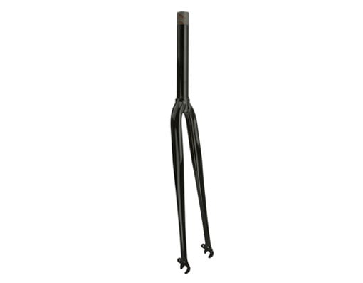 700 Steel Fork 1 1/8" Threadless Black. Bike fork, bicycle fork, 700 ...