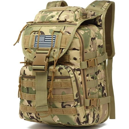 Military Tactical Backpack for Men, Survival Army Backpacks for Camping ...