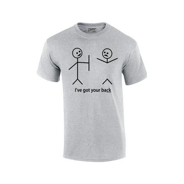 Mens Pull Yourself Together Funny Self Mocking Stick Figure T shirt ...