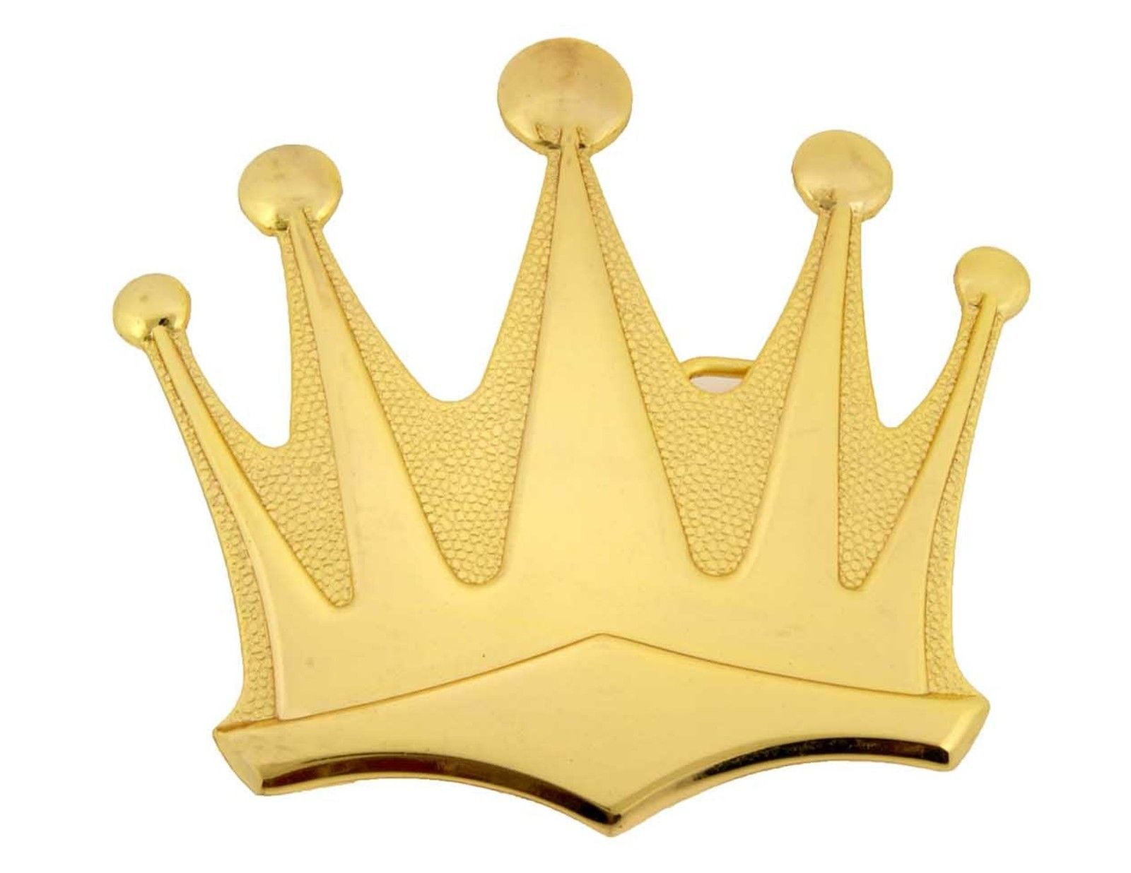 Royal Crown Gold Belt Buckle Metal Costume Gift Fashion Tattoo Unisex ...