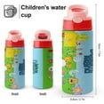 Kids 12oz Game BFDI Battle For Dream Island Water Bottles with Lids ...